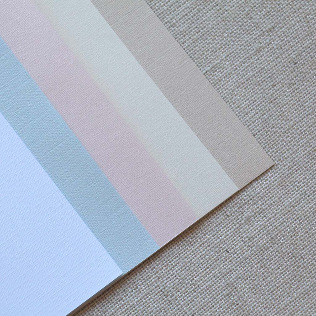 Linen A4 Paper Card Australia Wide Starfish Lane linen-a4-paper-card-australia-wide-starfish-lane